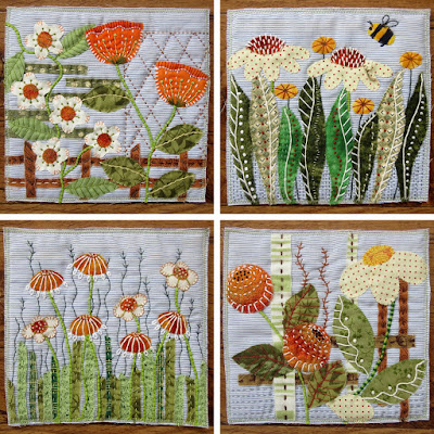Sew Annie Sew: Slow Stitching - Flowers