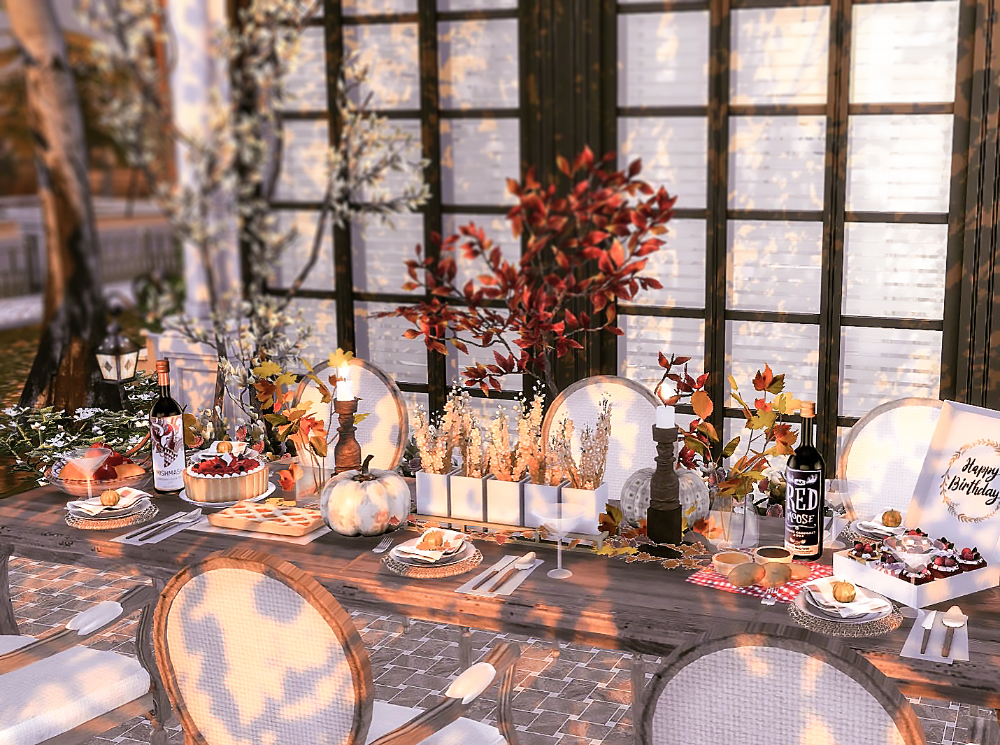 September Release: Sims 4 Autumn Family Home (FREE) [Ruby Red Sims]