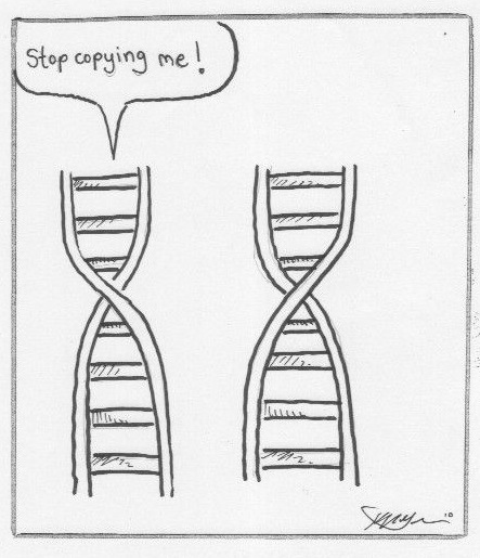 The Greener Side - Comics by Kyle Green: DNA Problems (first published)