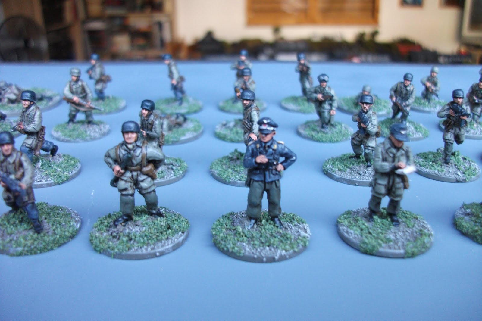 The Angry Lurker: 20mm Painted WW2 German Fallschirmjager Platoon