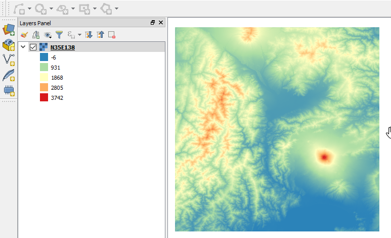 Digital Elevation Model Dem 3d Visualization In Qgis ~ Geodose