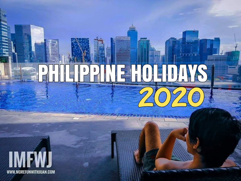 LIST: Regular holidays and special non-working days in 2020 - It's More ...