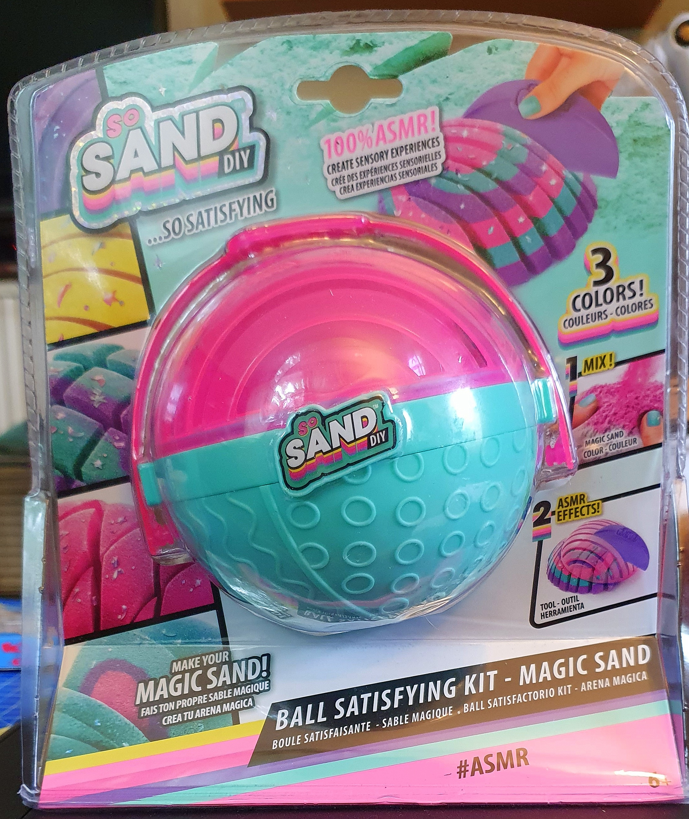 The Brick Castle: So Sand DIY Satisfying Sand Ball Kit Review (age 6 ...