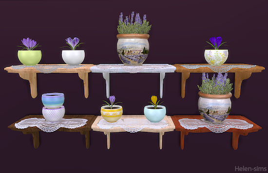 Helen-sims: TS4 Provence Set