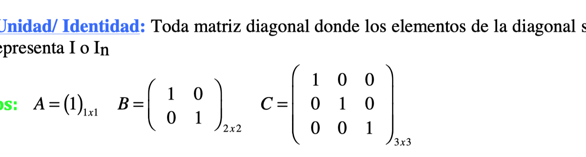 LAS MATES DE SANDRA: MATRIZ IDENTIDAD