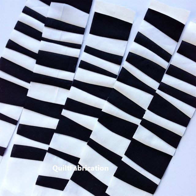 QuiltFabrication | Patterns and Tutorials: New Improv Stripes Project
