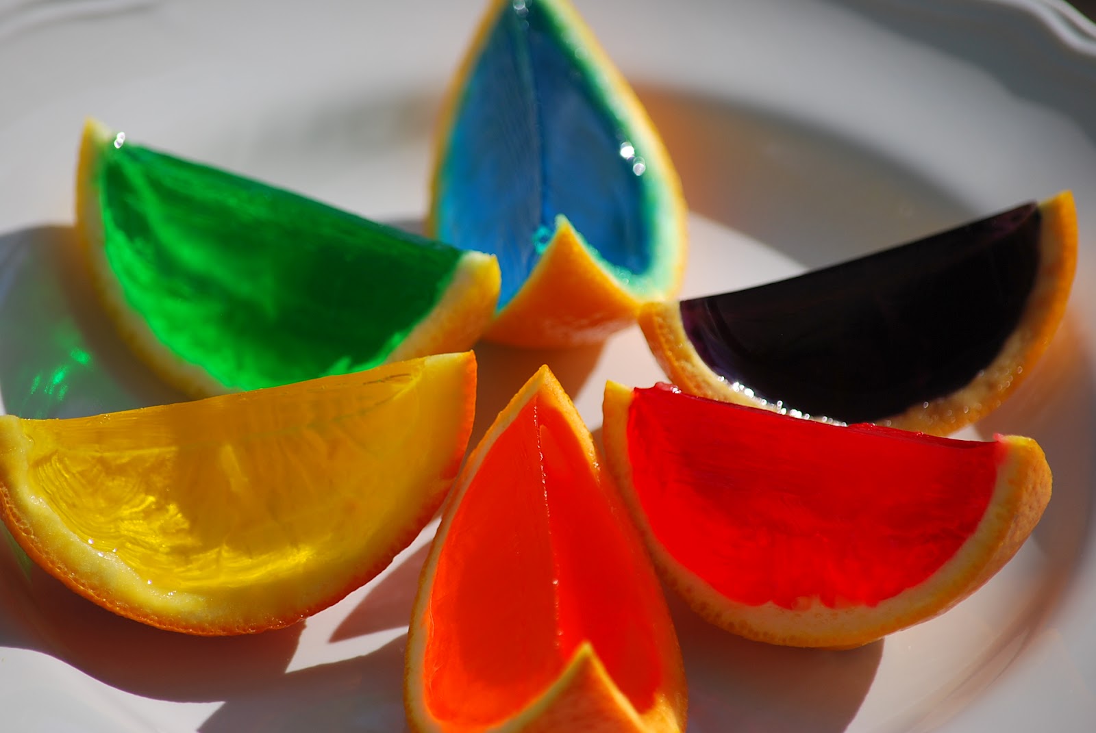 My story in recipes: Rainbow Jello Slices