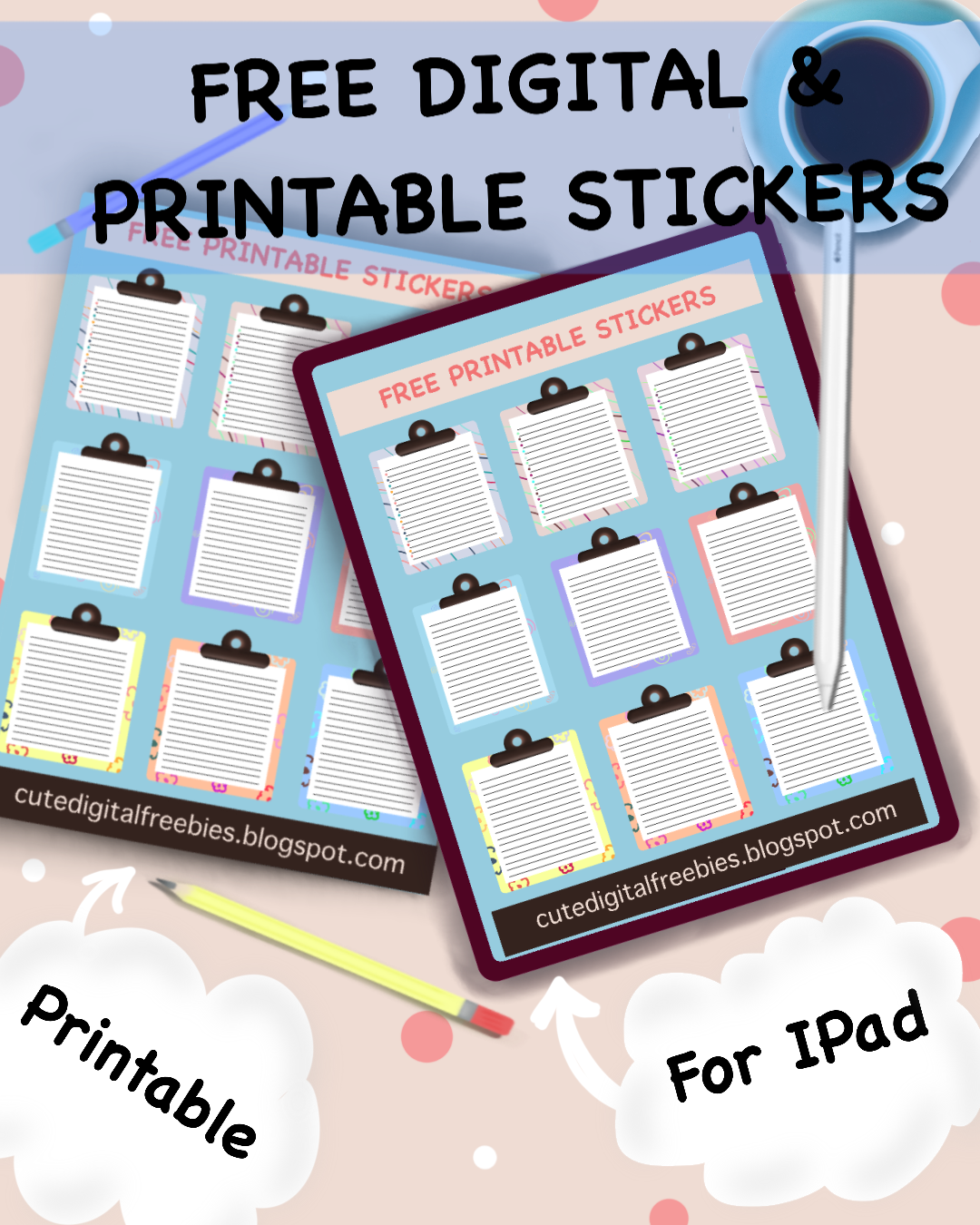 Free Clipboard Stickers