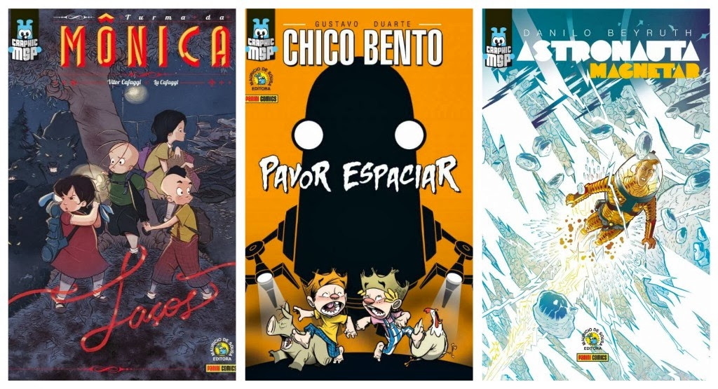 Três livros sobre . . . Graphic MSP | ConversaCult