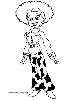 Kids Page: Toy Story - Jessie Coloring Pages