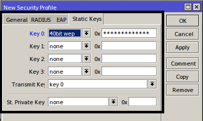 Konfigurasi Security Profile (WEP Encryption) - Let's Read