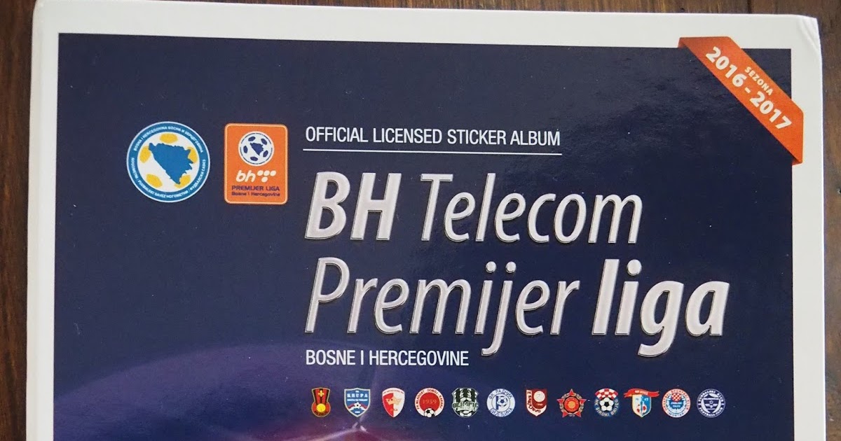Only Good Stickers: BH Telecom - Premijer Liga (hardcover album)