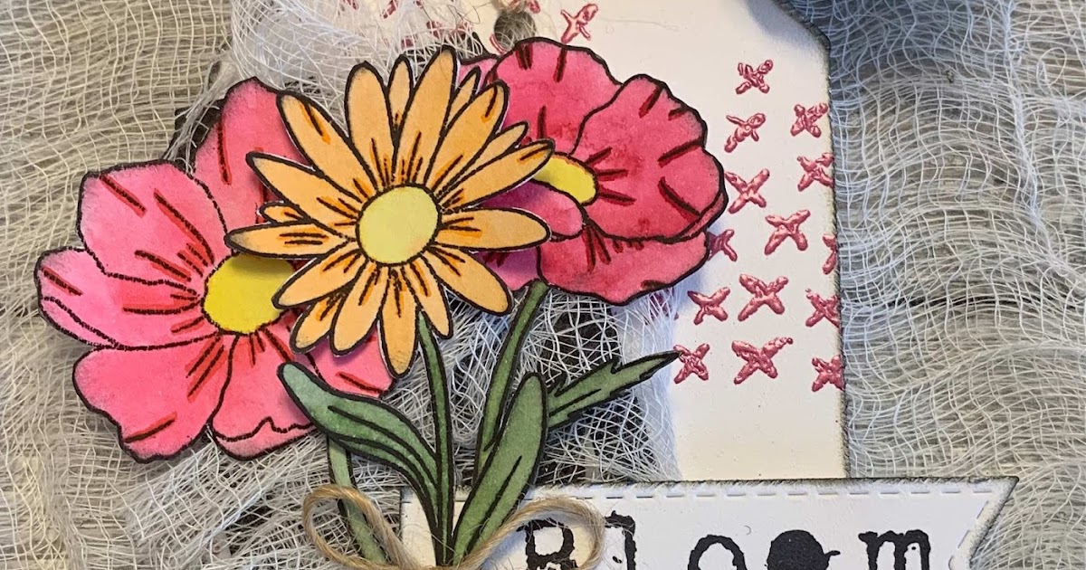 A Creative Journey: Bloom Tag