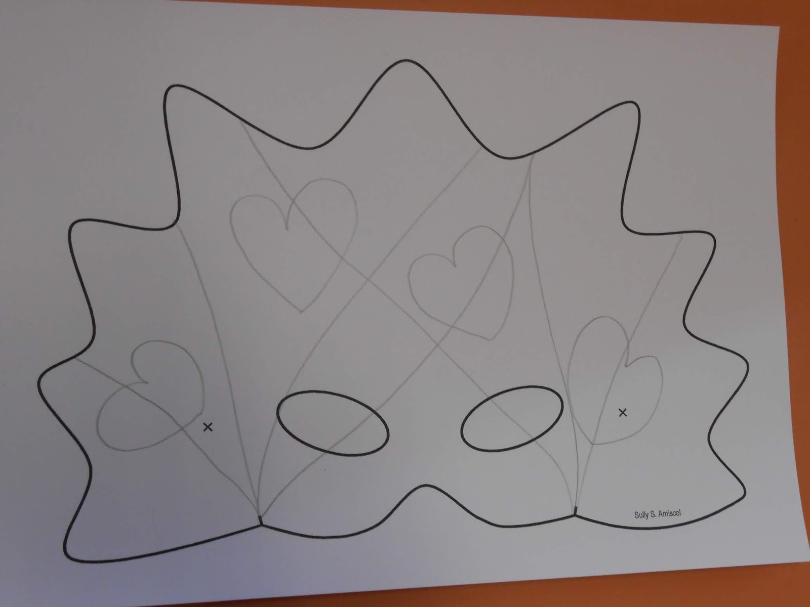 Amiscol: Masque de carnaval comme Romero Britto