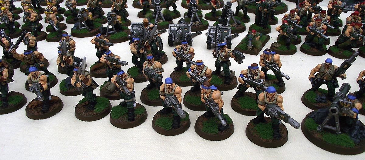 Canister & Grape - A Website for Wargamers: 40K Catachans