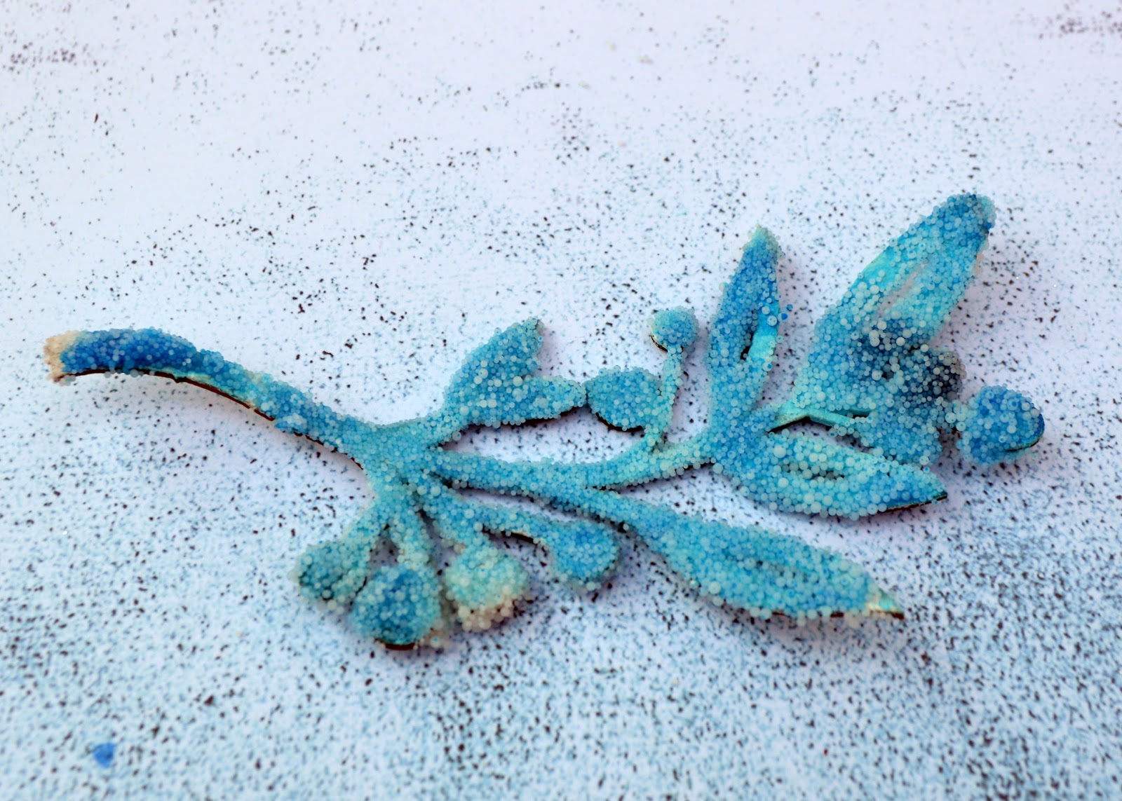 Bellaideascrapology: The smell of blue