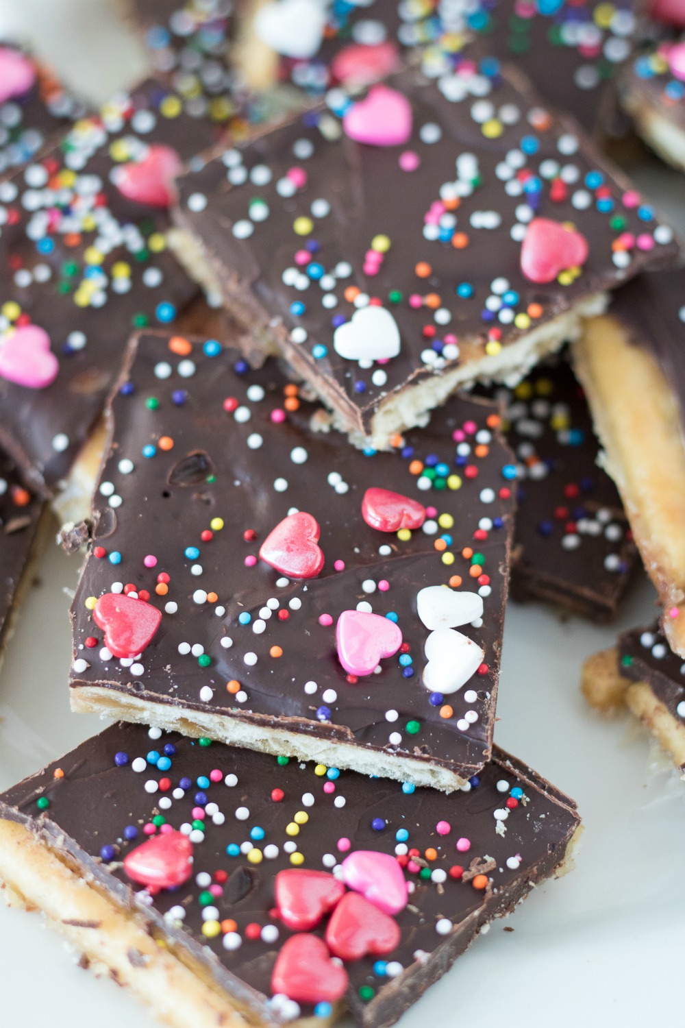 Valentine's Day Saltine Toffee Recipe