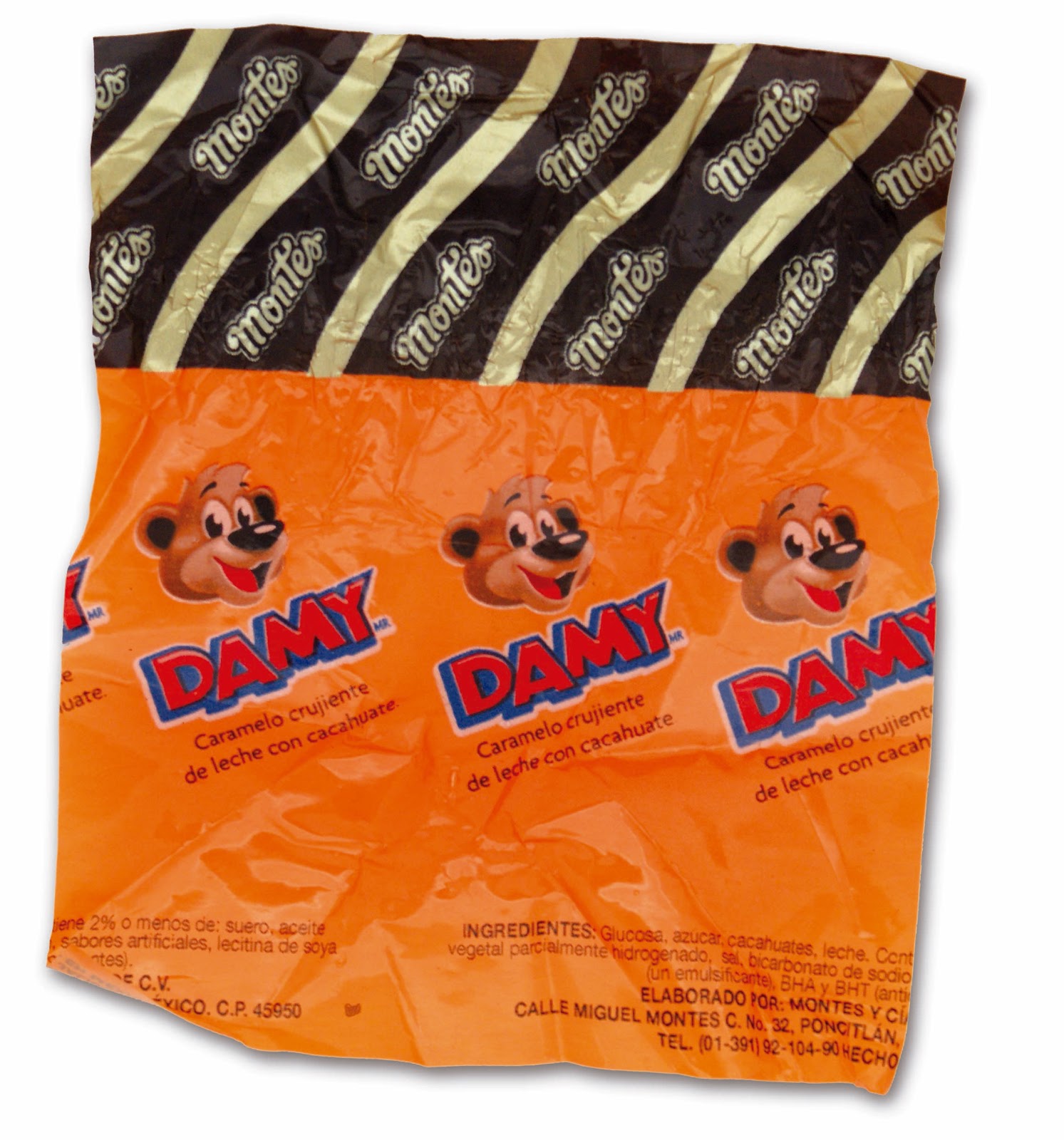 Damy: caramel cruixent de llet i cacauet