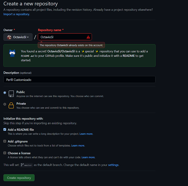 Como personalizar o seu perfil no GitHub? - br.dev.lawyer