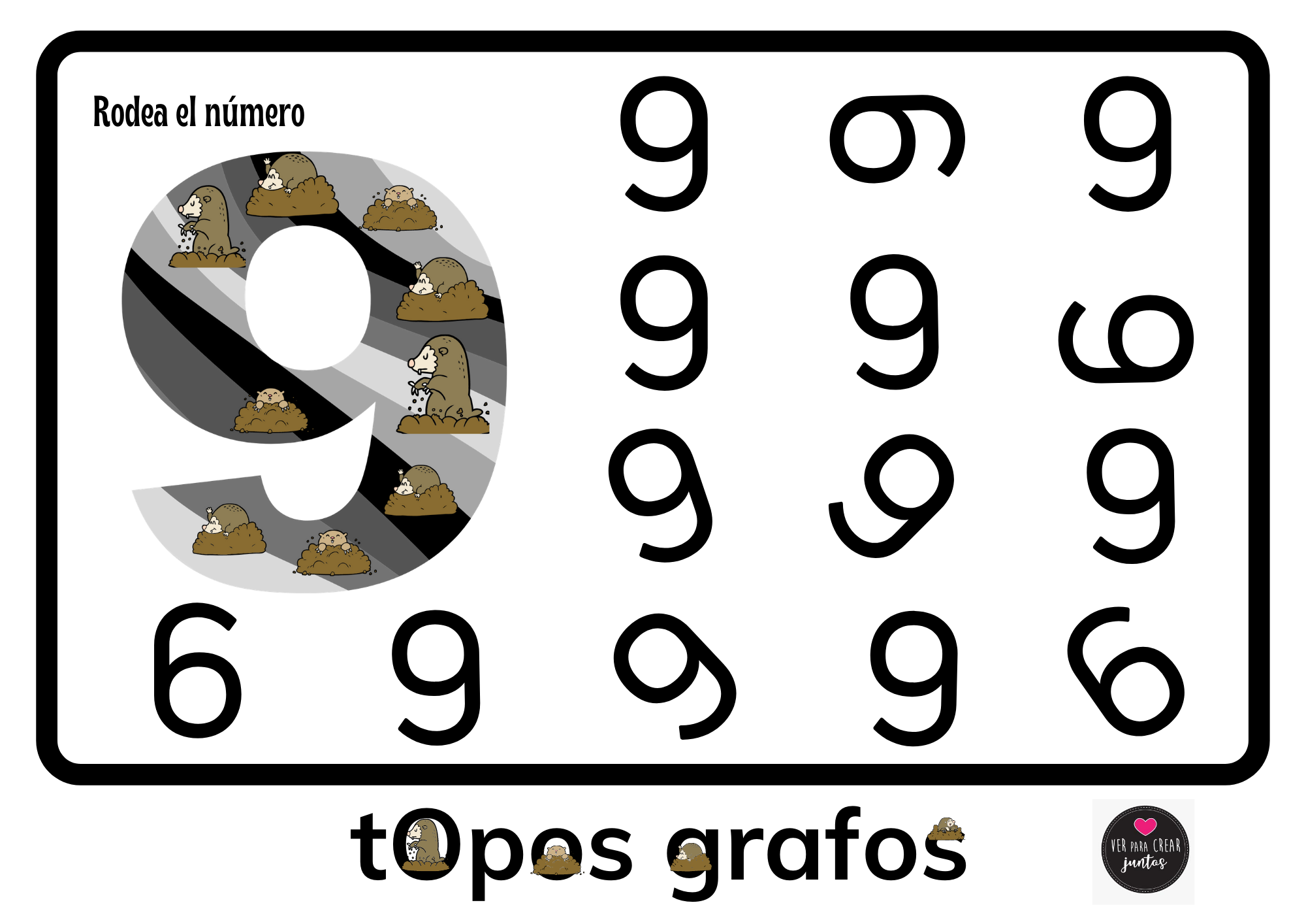 Ver para crear juntos: FICHAS GRAFOS DEL 1 AL 9.TOpos grafos 4