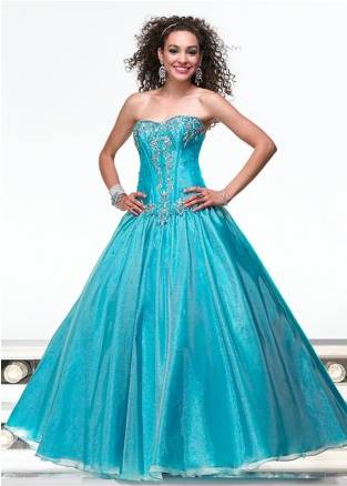 Vestido de 15 años de color Azul Turquesa : 15 Años - Vestidos de 15 ...