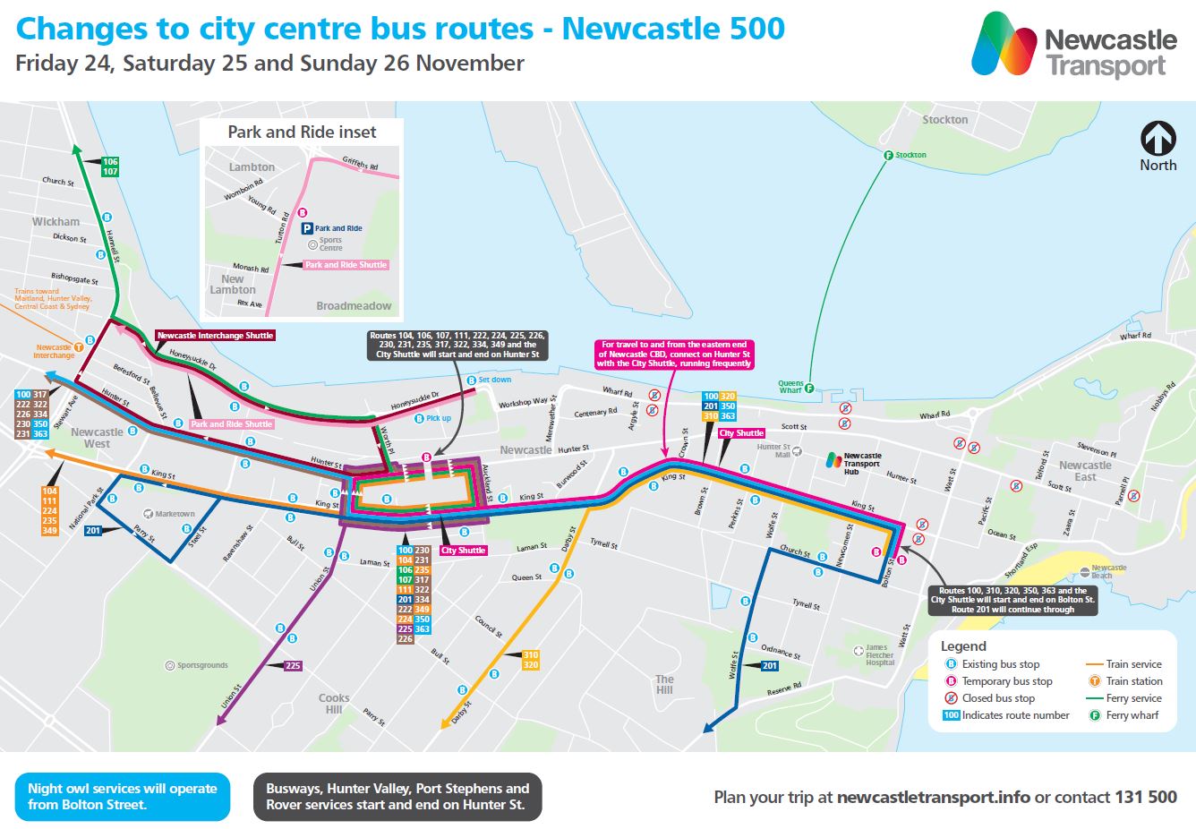 2NURFM Hunter News: Newcastle 500 Transport Strategy Should make Travel ...