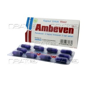 Produk Obat: AMBEVEN CAP 10S/STR