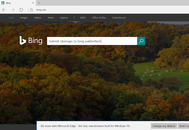 My First Sitemap to Bing or MSN Search Engines - PhNewsBox