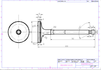 techdrawing: DRAWING VALVE