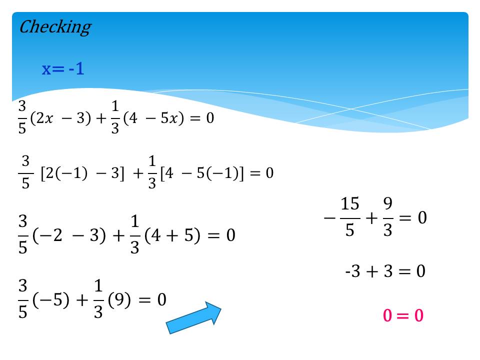 Mathematics Tutorial in Filipino: Lesson 2 - Linear Equations in One ...