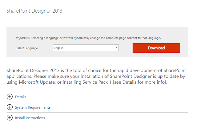 How to install sharepoint designer