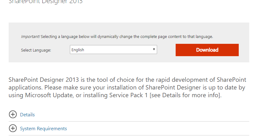 How to install sharepoint designer
