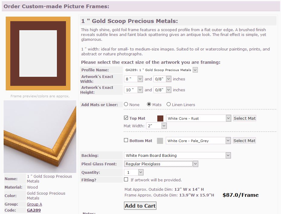 CanadaOnCanvas.com: 5 Tips for Picking Out the Perfect Frame