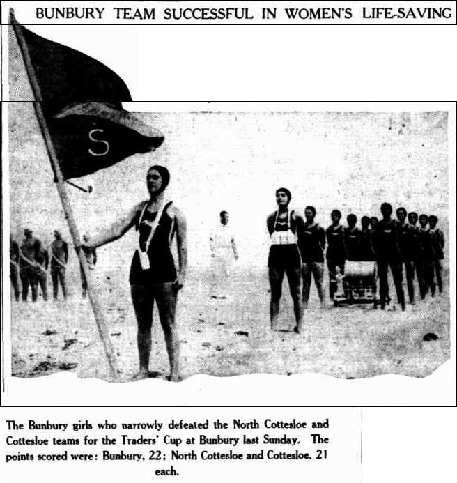 Historical Australian Towns: Bunbury, WA: Faces the Indian Ocean