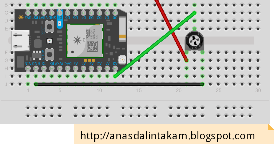 Wiring it My Way: Webhook from Particle Photon to Thigspeak