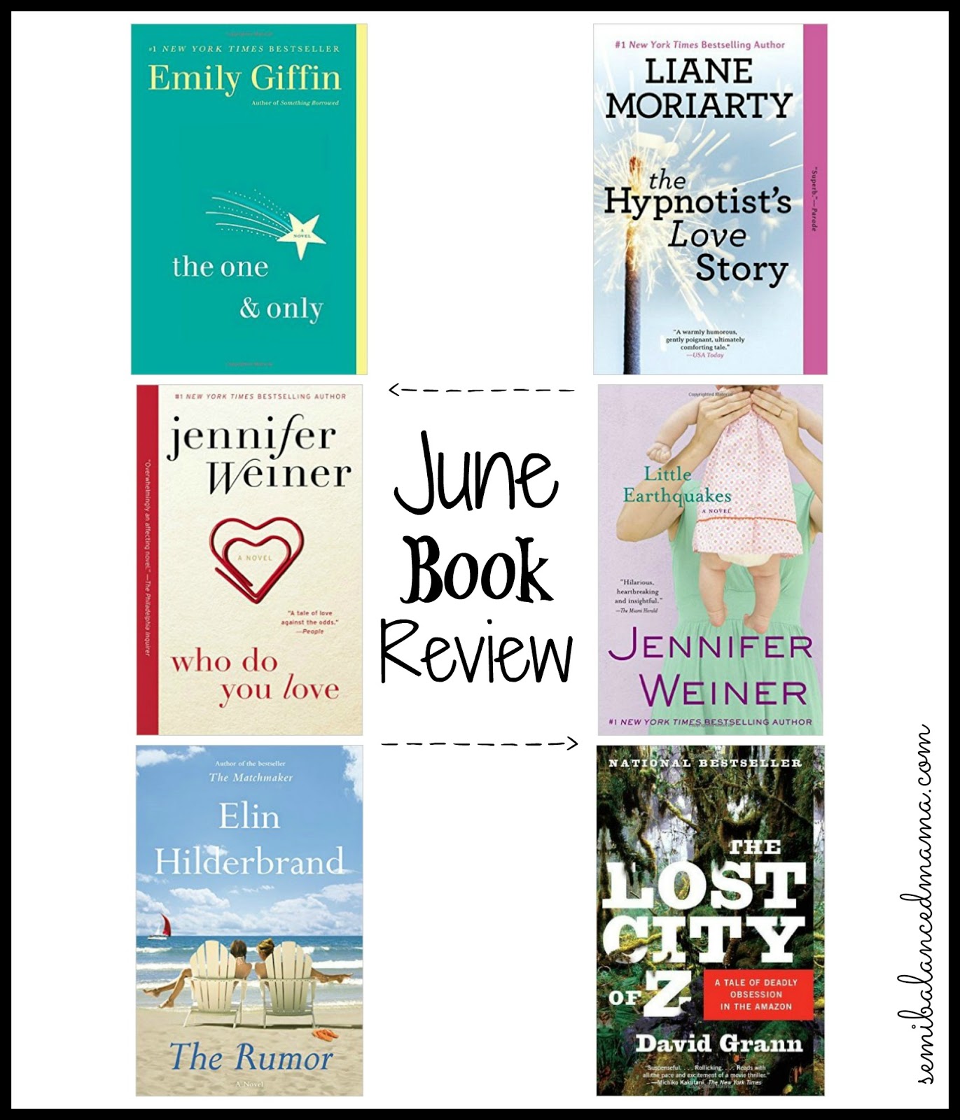 June Book Review - the semibalancedmama