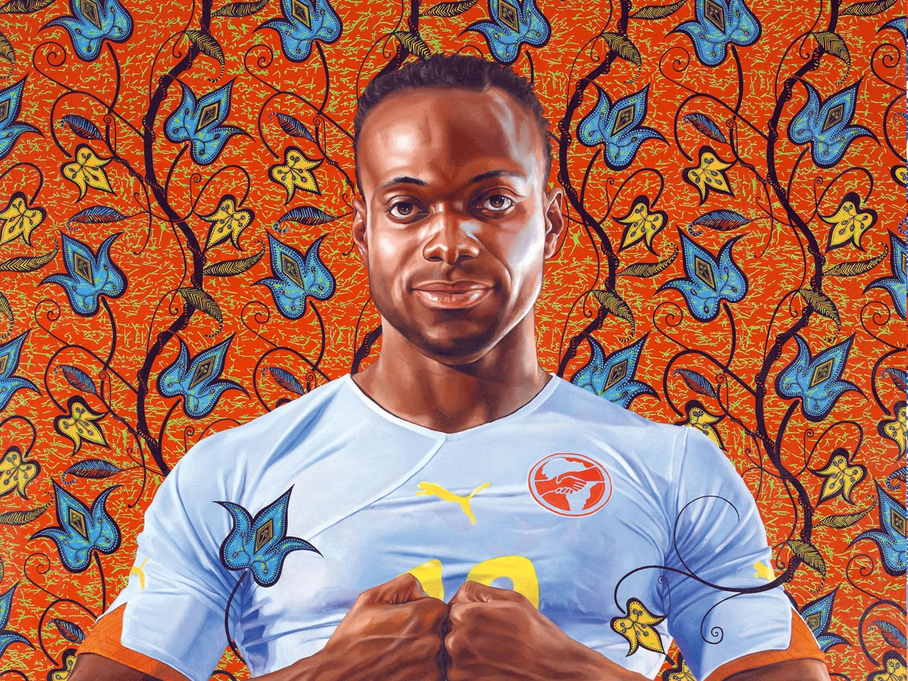 Cromofora La ( Paloma) Contemporary Online Art Gallery: Kehinde WILEY