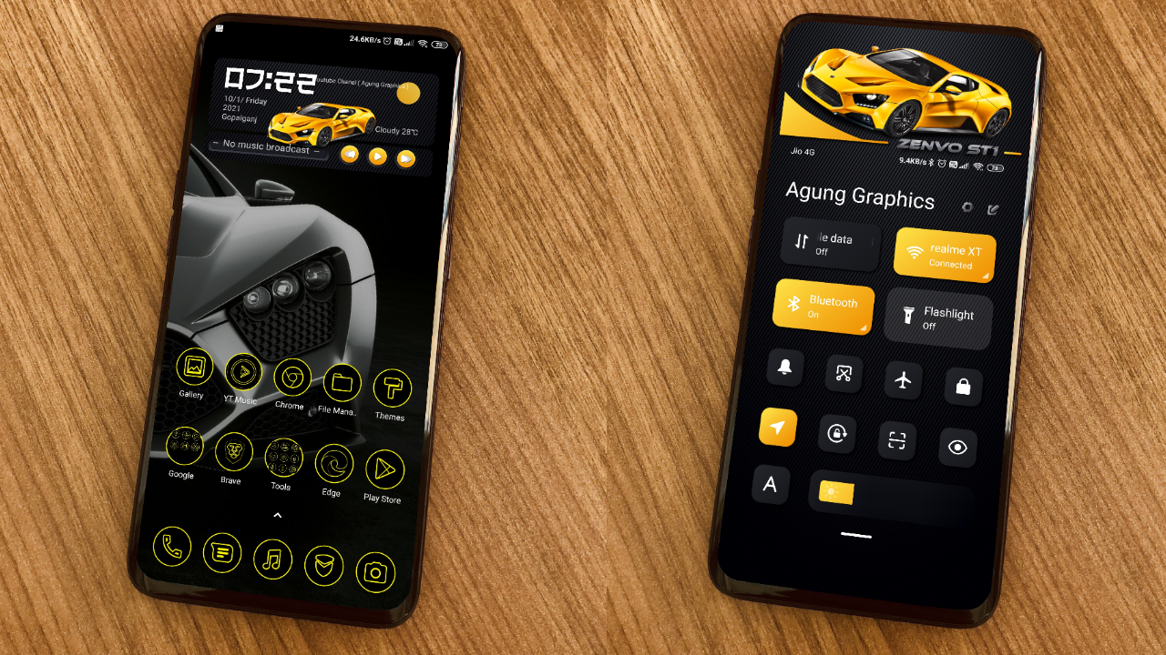 Zenvo ST1 |Best Car Theme For MIUI 12 With Amazing - MIUI Themes