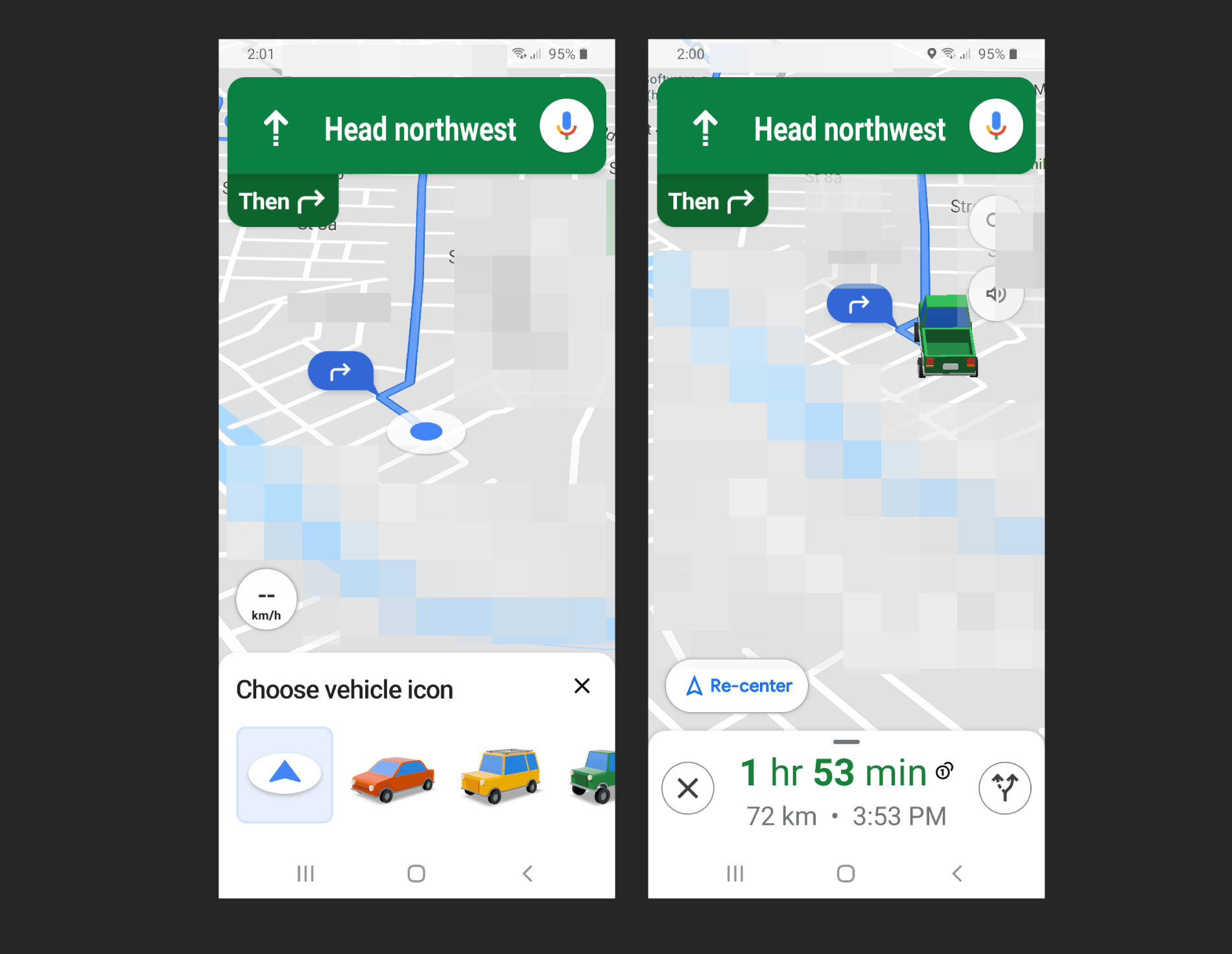 Google now allow Android users to change the navigation icon into a ...
