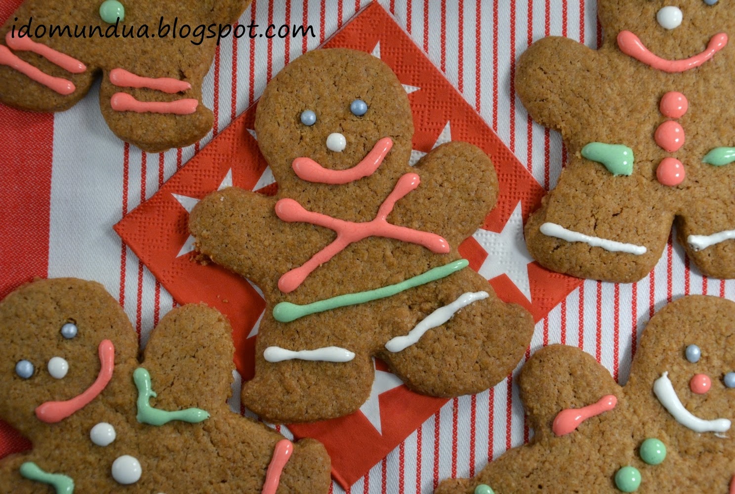 idomundua: GALLETAS DE JENGIBRE NAVIDEÑAS