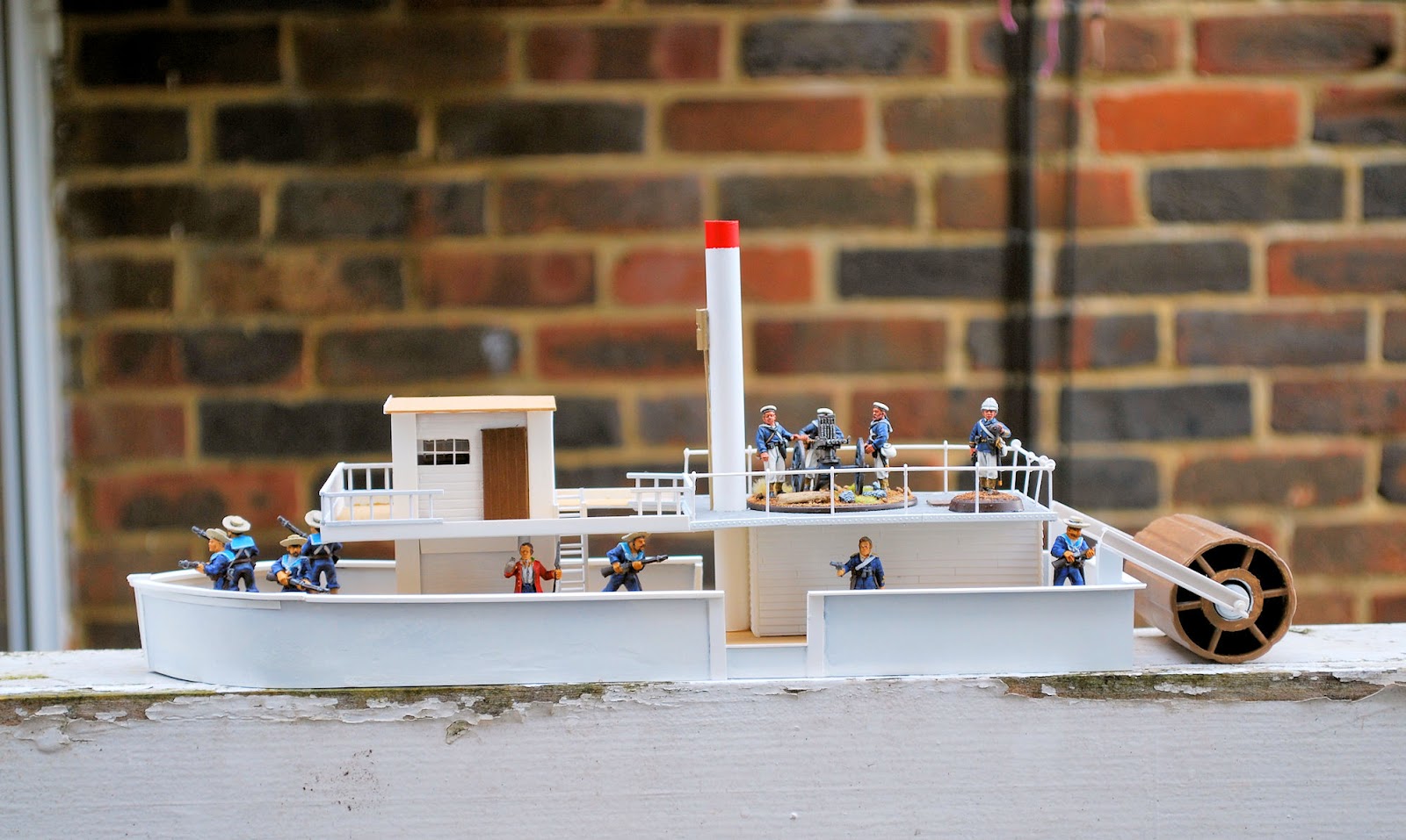 John's Toy Soldiers: IHMN: Royal Navy River Gunboat