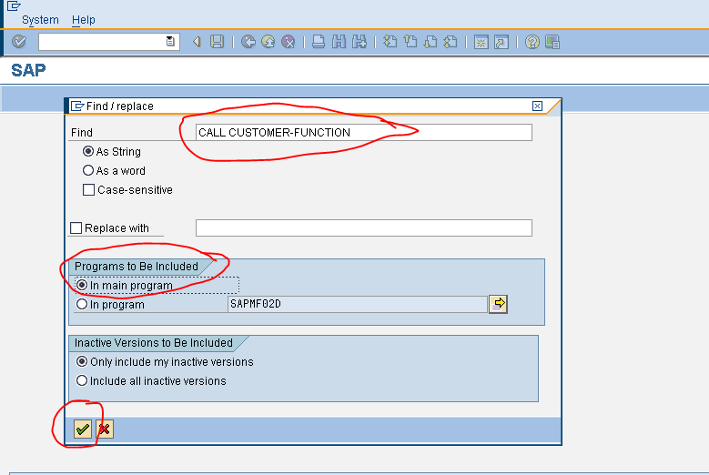 SAP TECH: Function Module Exits