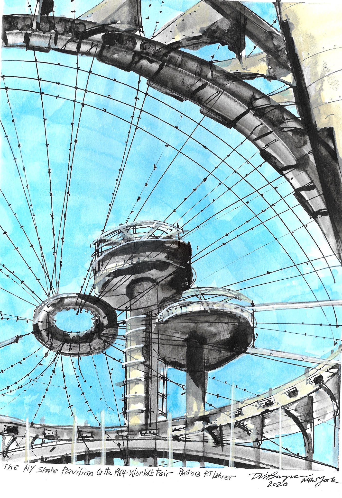 Tim Baynes Art: WORLDS FAIR - WORLD’S STAGE