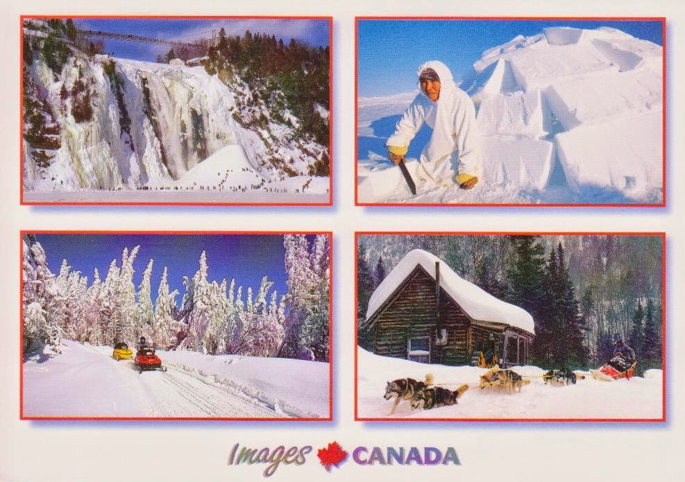 Le monde en cartes postales par Estelle.: Album Canada (cartes postales).