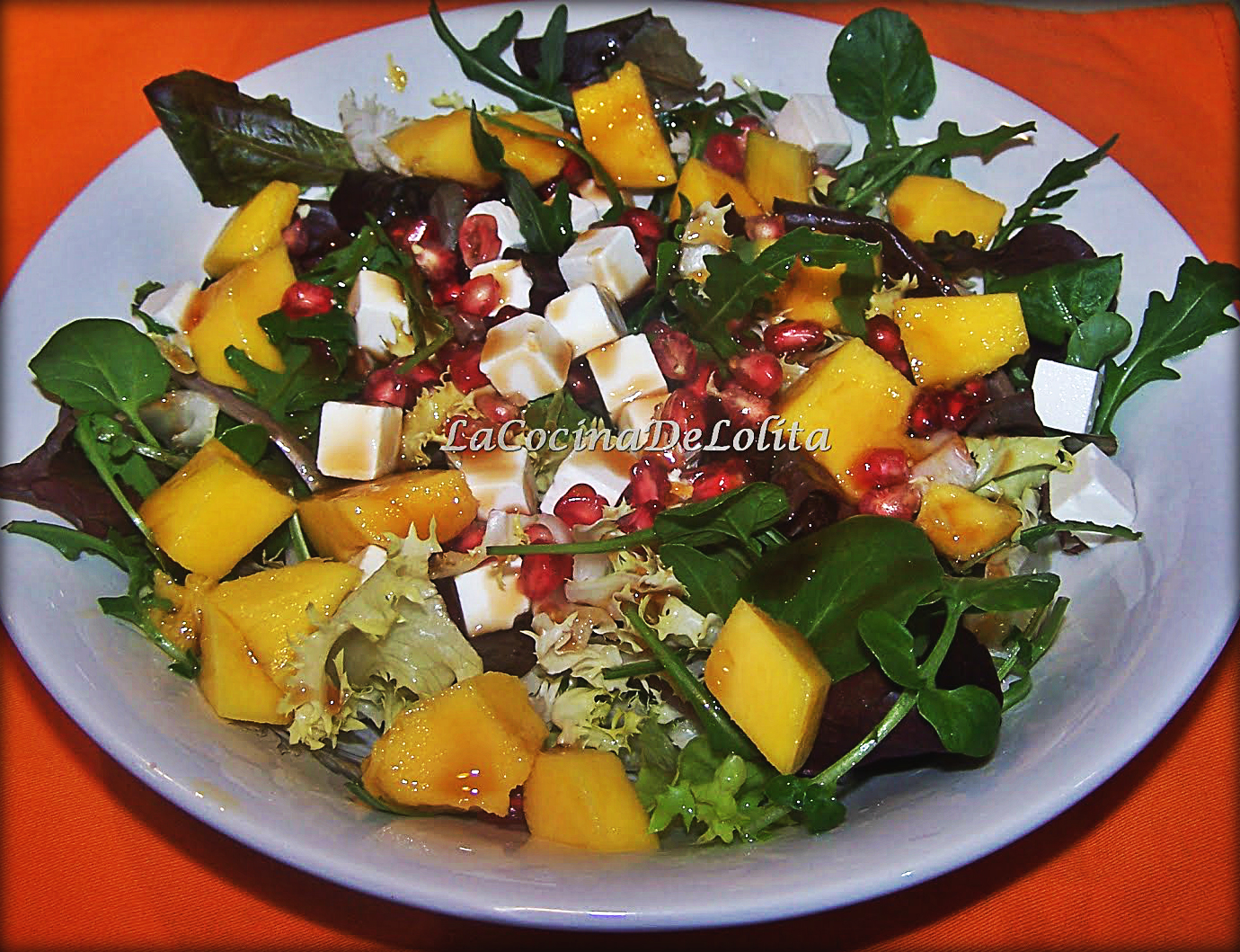 Ensalada de Mango | La Cocina de Lolita