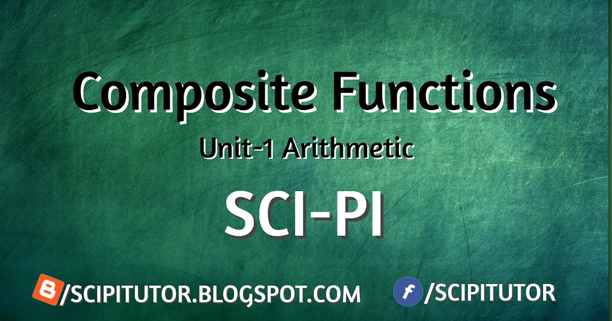 Composite Function - Chapter 3 Algebra | Optional Mathematics