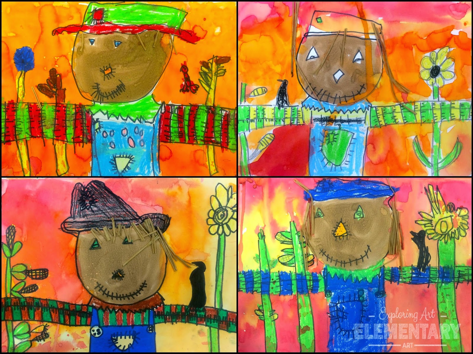 Art. Eat. Tie Dye. Repeat.: Did Someone Say Fall? The Fall Art Edition