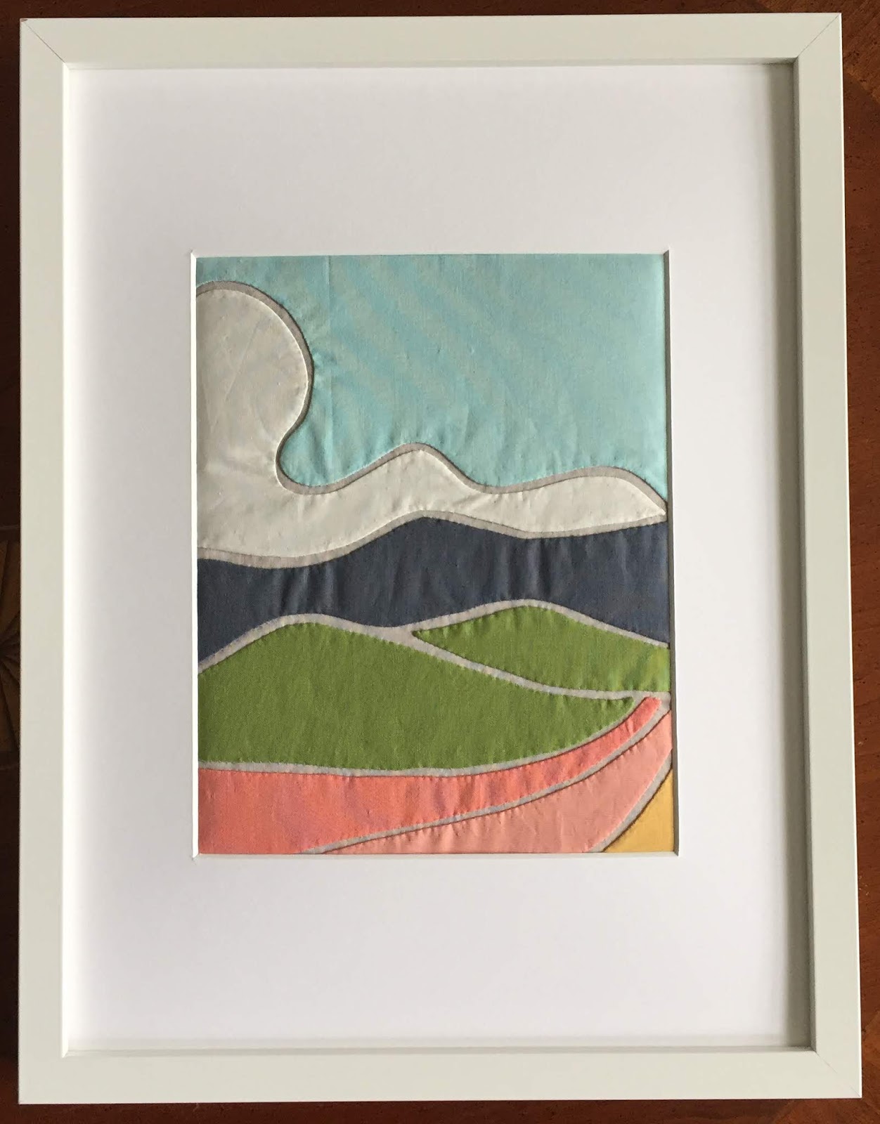 Teaginny Designs: Appliqué Landscape