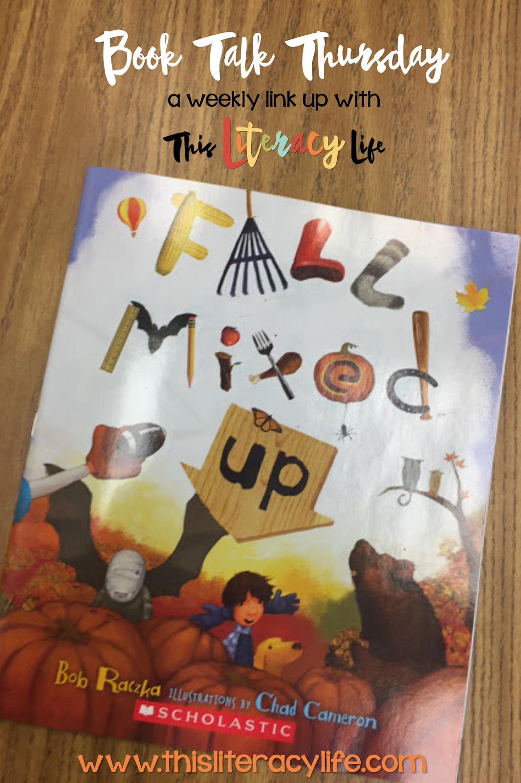 Fall Mixed Up This Book Talk Thursday {Freebie!} | This Literacy Life