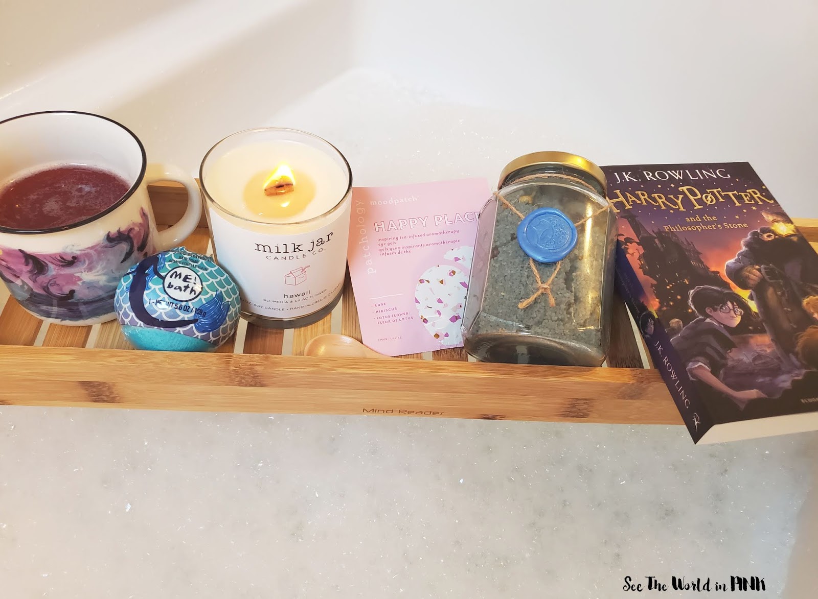 Magical Self-Care Bath Night | See the World in PINK